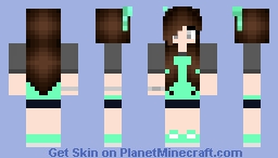 Megan Sophia 1 (Steve) Minecraft Skin