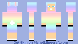 Rainbow Onesie Boy Minecraft Skin