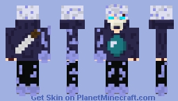The Black Ice Ninja Minecraft Skin