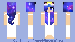 queen of the galaxy Minecraft Skin