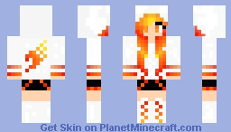 Firey Fairy Minecraft Skin