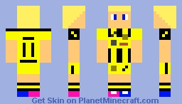Borrusia Dortmund Marco Reus Minecraft Skin