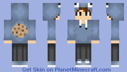 Cookie Monster Boy Minecraft Skin