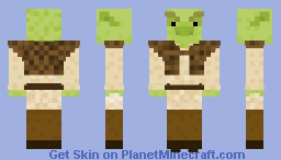 Shrek Minecraft Skin