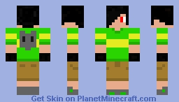 Skywarped33 x Chara Minecraft Skin