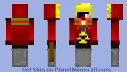 Red/ Undertale Character Minecraft Skin