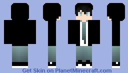 Gothic Boy (´・ω・)っ Minecraft Skin