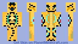 Leopard Gecko Minecraft Skin
