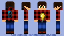 Ψ BlazeNet's (youtuber) Skin Ψ Minecraft Skin
