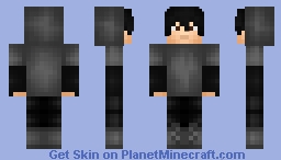 Boy Gray PvP Minecraft Skin