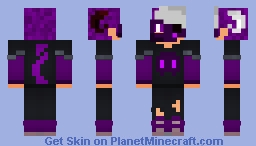 Purple Minecraft Skin