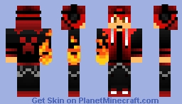TrueRedGamer FIREBALL Minecraft Skin
