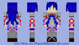 Knight Of the Roaring Sea Minecraft Skin