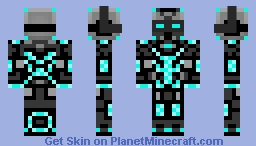 Cyrobernetic mech Minecraft Skin