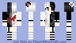 Monokuma Minecraft Skin