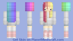 rainbow Minecraft Skin