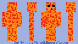 Lava Slime Minecraft Skin