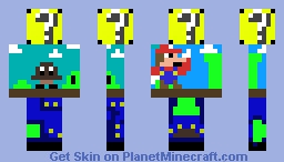 Super Mario Skin Minecraft Skin