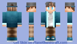 Cyan Minecraft Skin