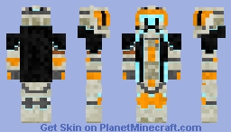 Commander Jax Minecraft Skin