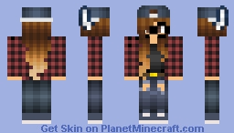 First skin to upload! Minecraft Skin