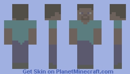 Shadow Steve Minecraft Skin