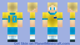 SWEDEN'S NATIONAL TEAM KIT Minecraft Skin