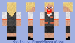 Easyjet Cabin Crew (F) Minecraft Skin