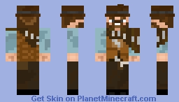 Western CowBoy Minecraft Skin
