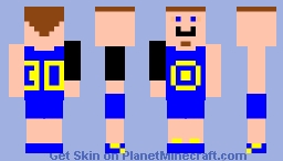 Steph Curry Minecraft Skin