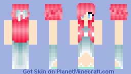 Girly dress Minecraft Skin