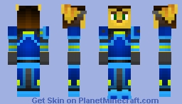 Ratchet Story Mode Armour Minecraft Skin