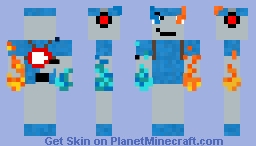 Vosh s+p form Minecraft Skin