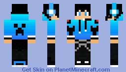 xXBlu_ThiefXx's Skin (Blue) Minecraft Skin