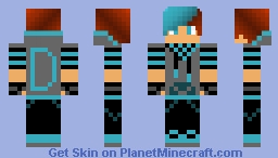 Diamond man Minecraft Skin