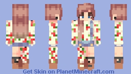 Strawberries Minecraft Skin