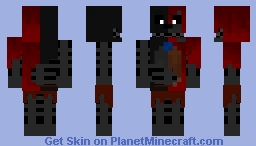 Phantom Creeper (FNaF OC) Minecraft Skin