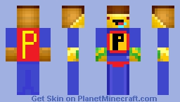 Pizza Man Minecraft Skin