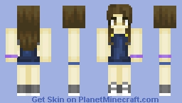 Overalls Girl Minecraft Skin