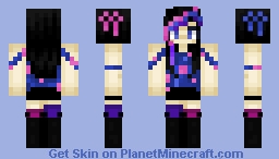 PolkaDot Retro Minecraft Skin