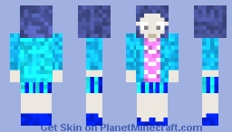 Aoi Mizusawa Minecraft Skin