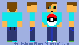 Pokemon trainer Minecraft Skin