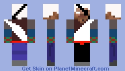 Dude With Eyepatch Minecraft Skin