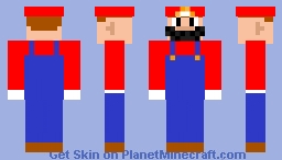Super Mario Minecraft Skin