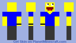 Smiley Face Minecraft Skin