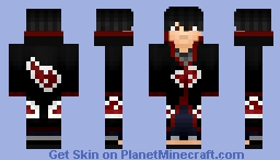 Akatsuki Minecraft Skin