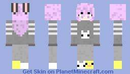 Edited; Finally fixed the ear~ Minecraft Skin