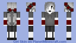 Monochrome Mess Minecraft Skin