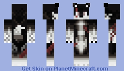 Dark Wolf Minecraft Skin