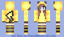 Pika Girl Minecraft Skin